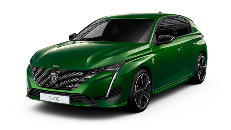 PEUGEOT E-308 | Całkowicie elektryczny | Kompaktowy hatchback